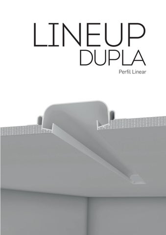 New Line - Perfis - Catálogo by Traços Retos Iluminação - Issuu