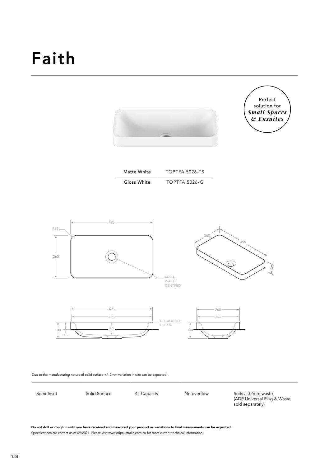 ADP Basin Brochure Vol 1 by ArchitecturalDesignerProducts - Issuu