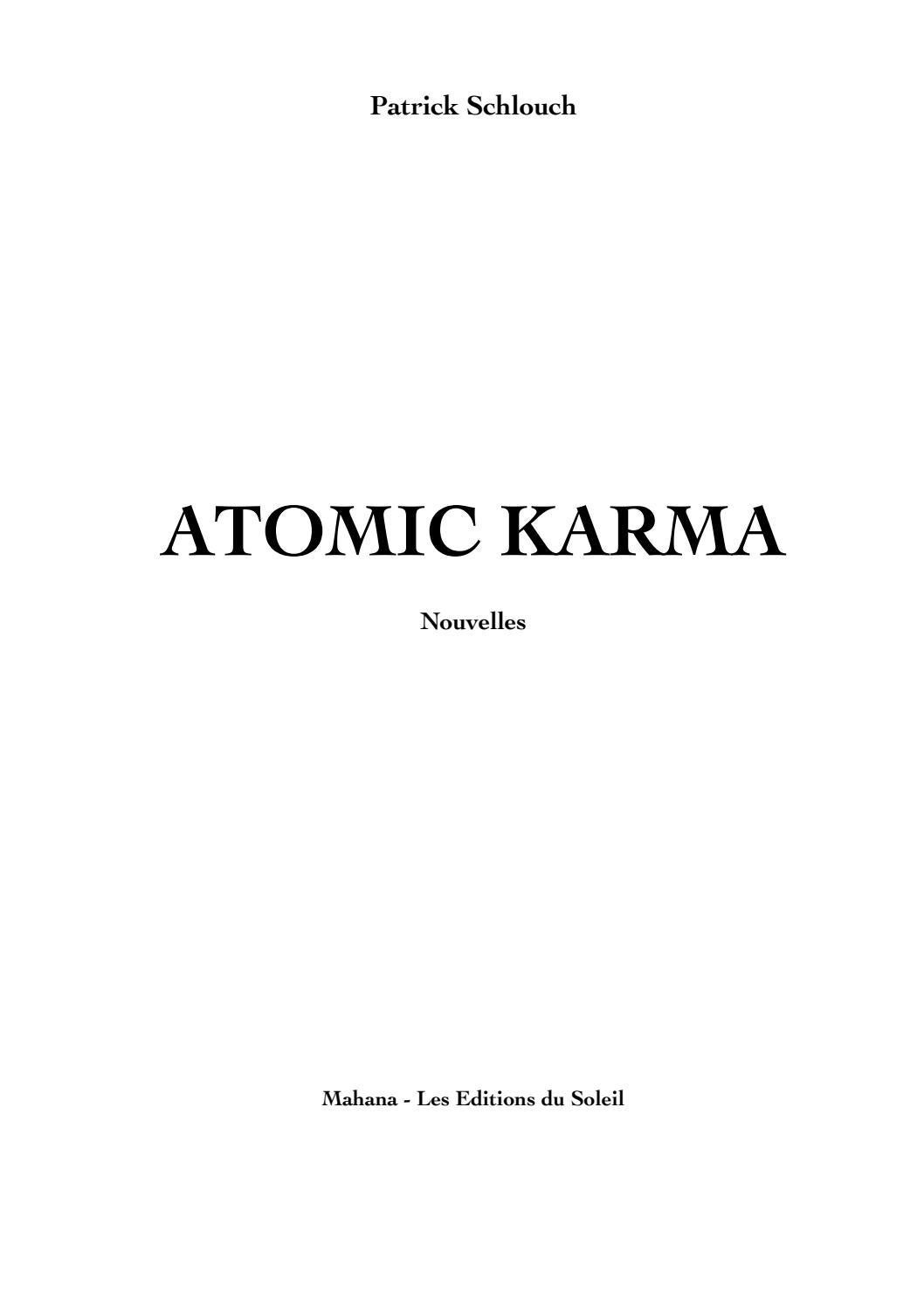 Atomic Karma by Mahana - Les Éditions du Soleil - Tahiti - Issuu