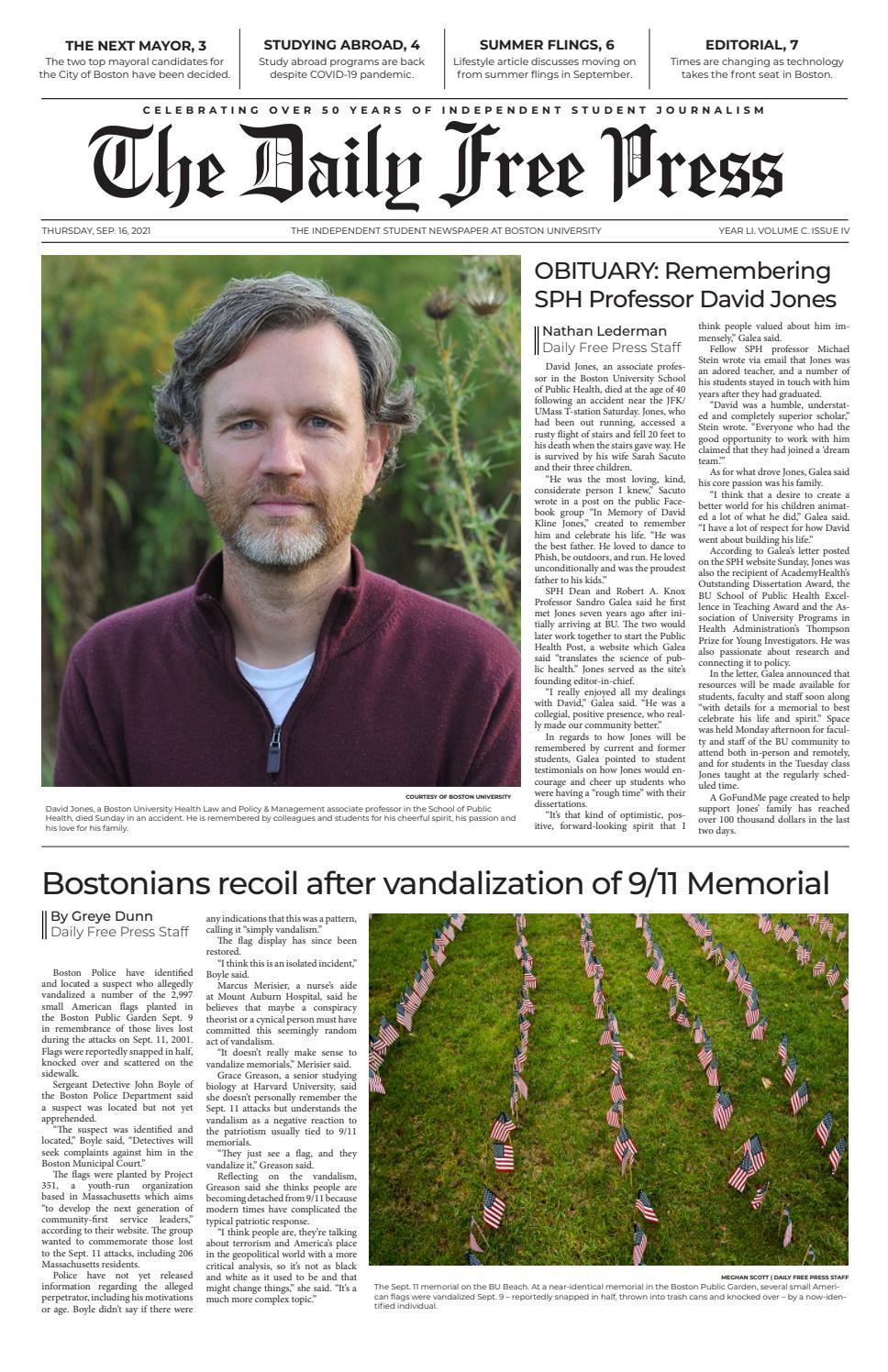 9-16-2021 by The Daily Free Press - Issuu