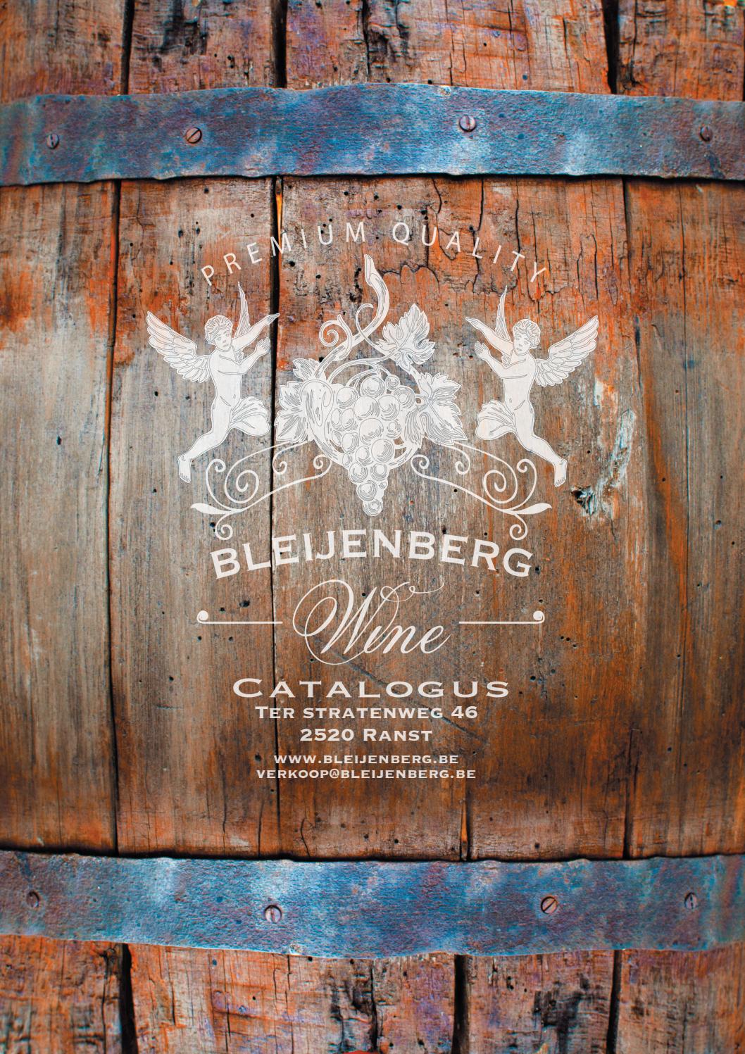 Bleijenberg Wijncatalogus by Bleijenberg NV - Issuu