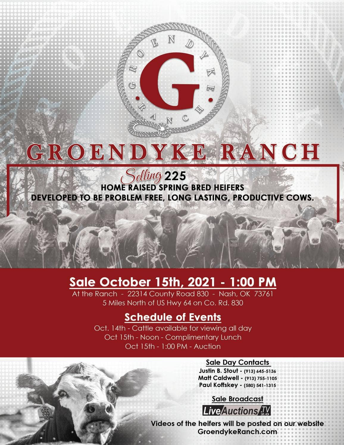 2021 Groendyke Ranch Sale Catalog by Ranch House Designs - Issuu