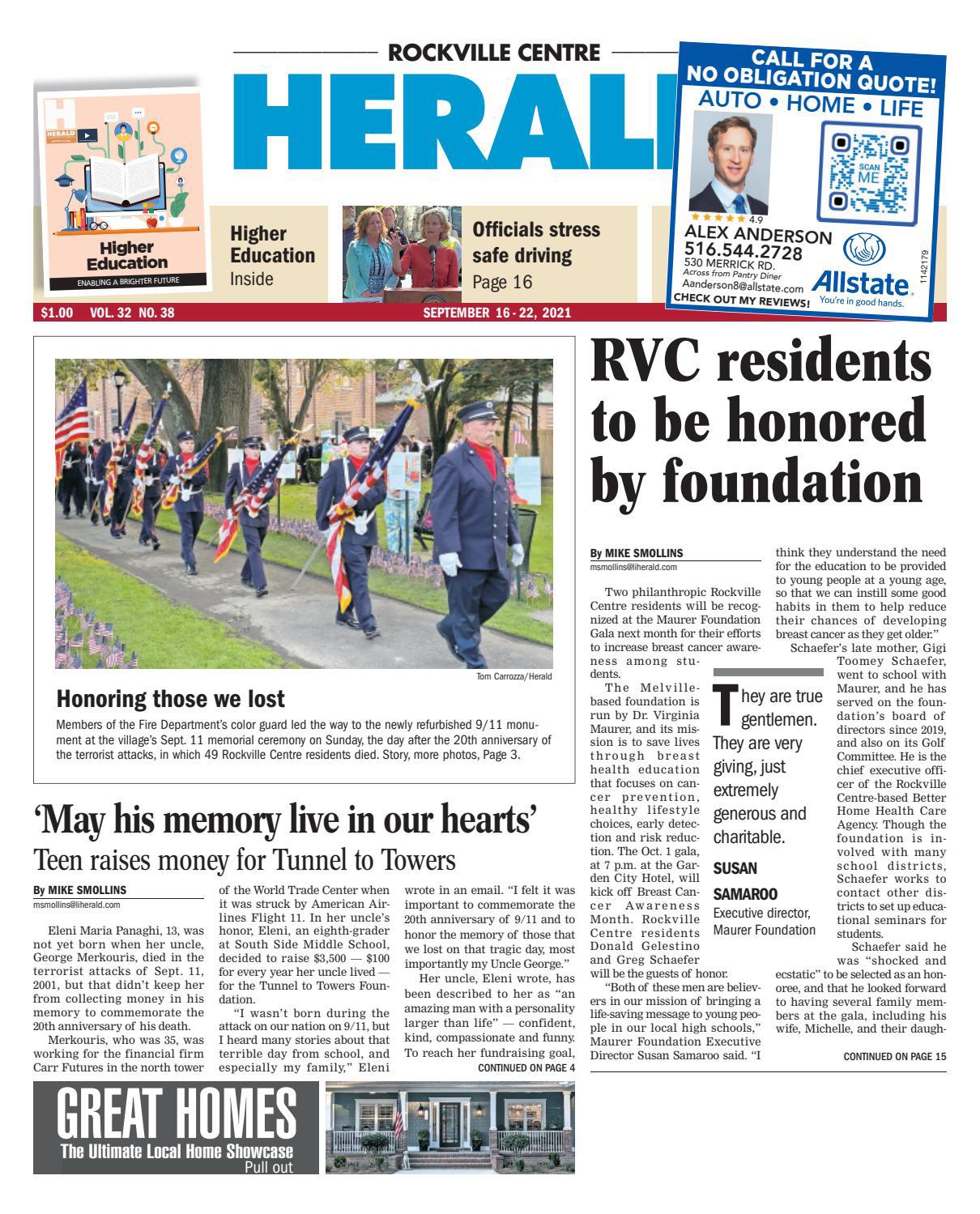Rockville Centre Herald 09-16-2021 by Richner Communications, Inc - Issuu