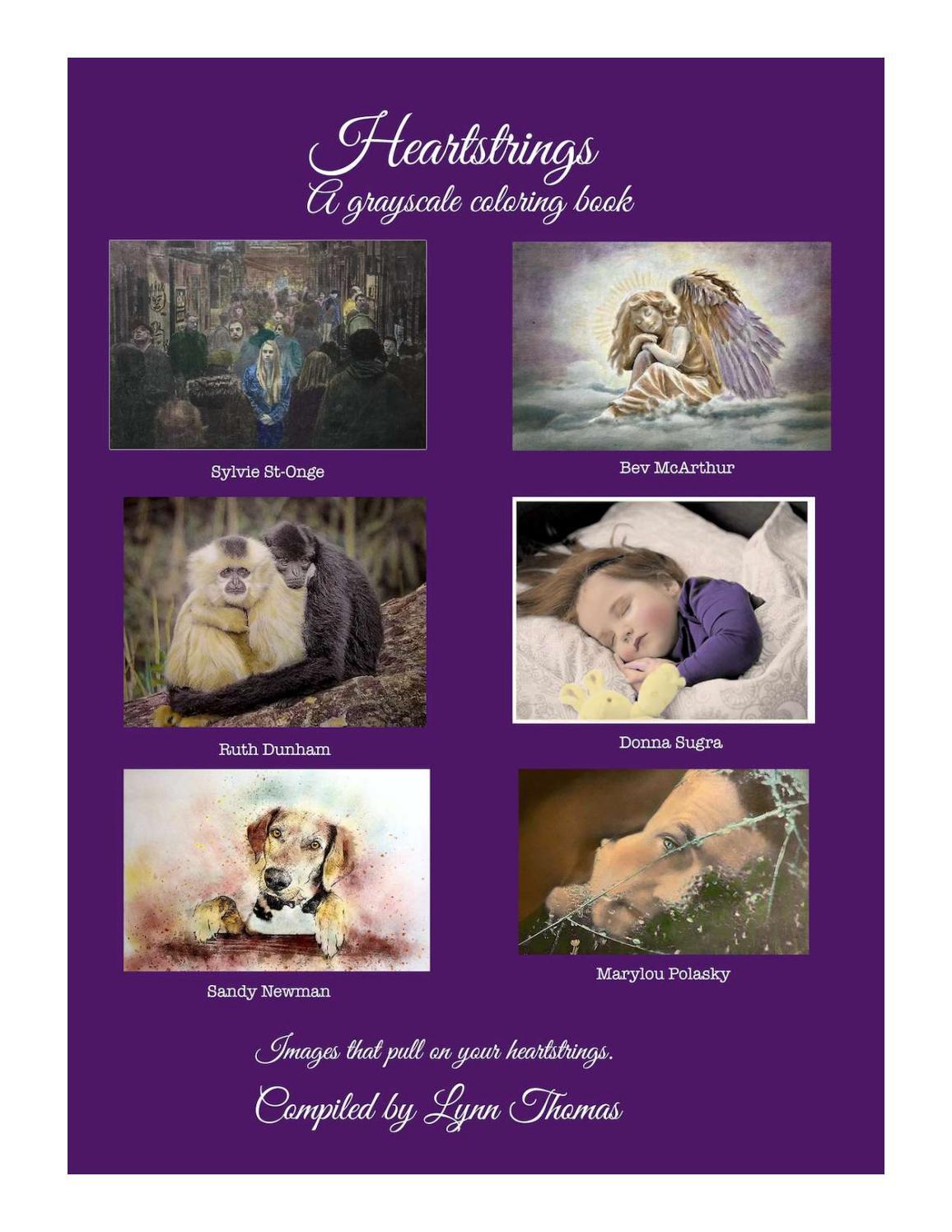 Heartstrings grayscale coloring book by lynn.thomas57 - Issuu