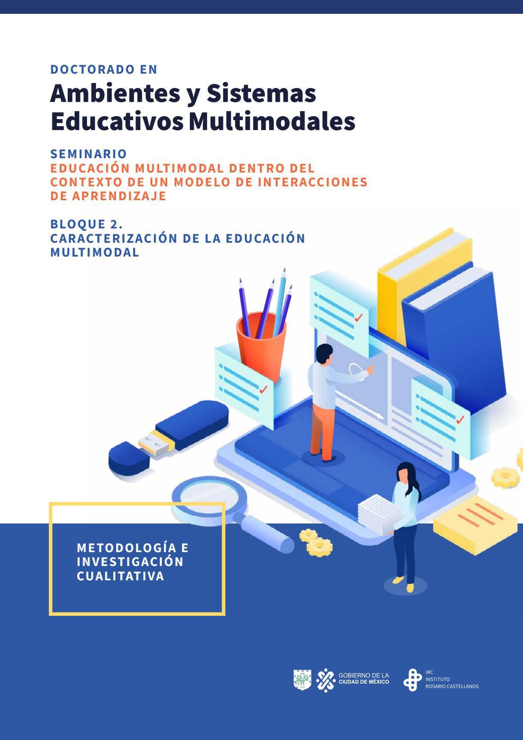 Contenidos del Bloque 2 para el Seminario de Educación Multimodal con ...