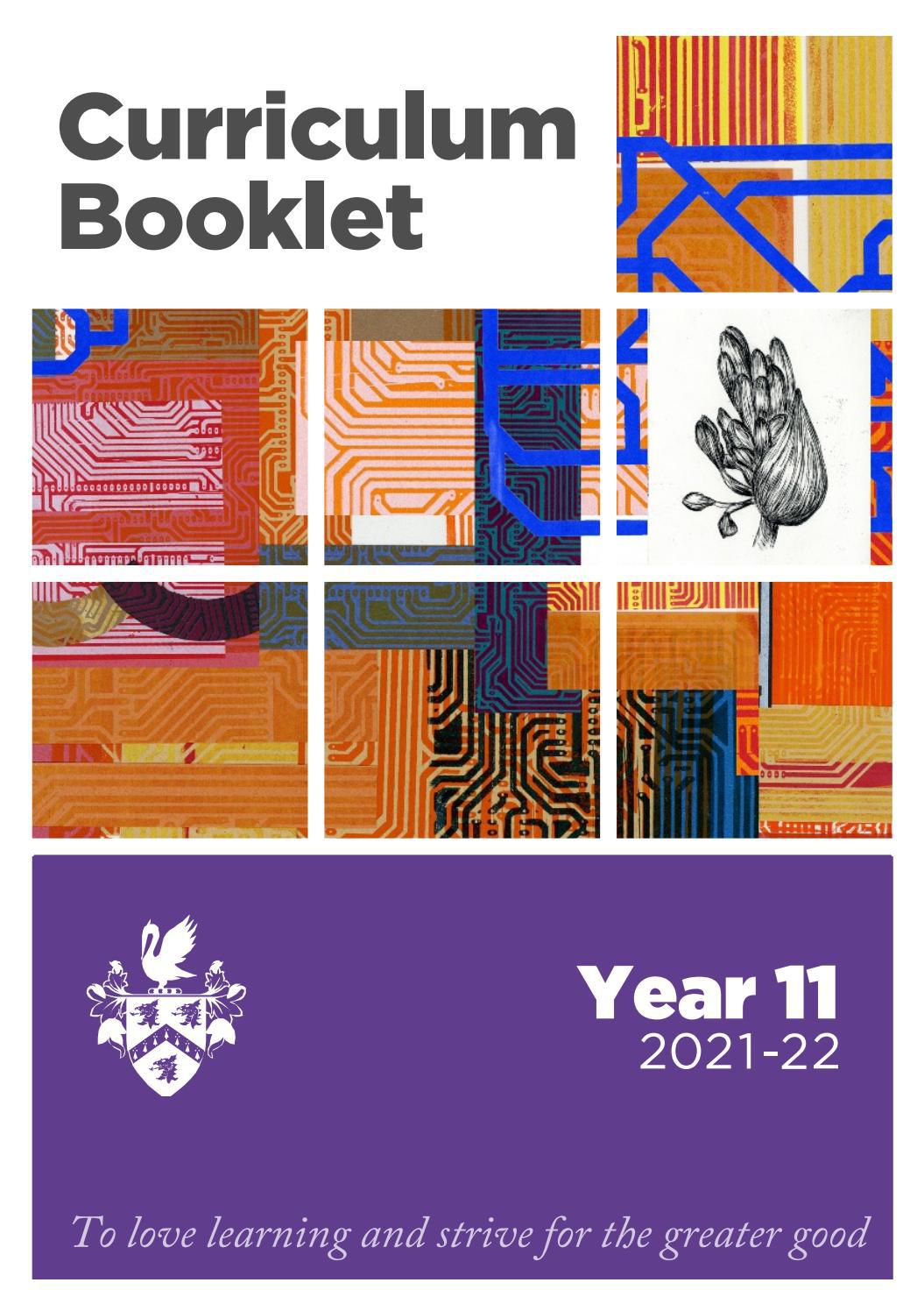 Year 11 Curriculum Booklet by perseschool - Issuu