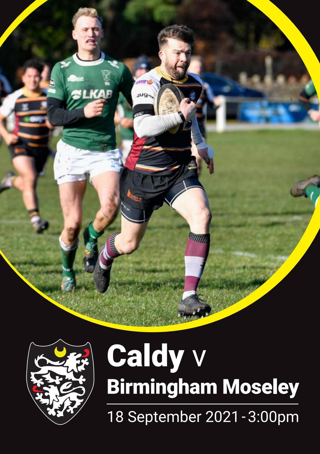 Caldy Rugby Club v Birmingham Moseley - 18/09/21 by Caldy Rugby Club ...