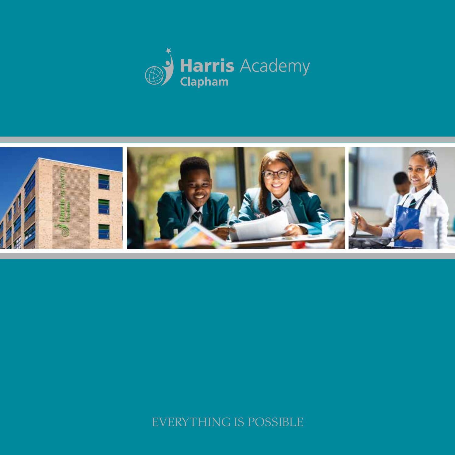 Harris Academy Clapham - Prospectus 2021 by Cleverbox UK Ltd - Issuu