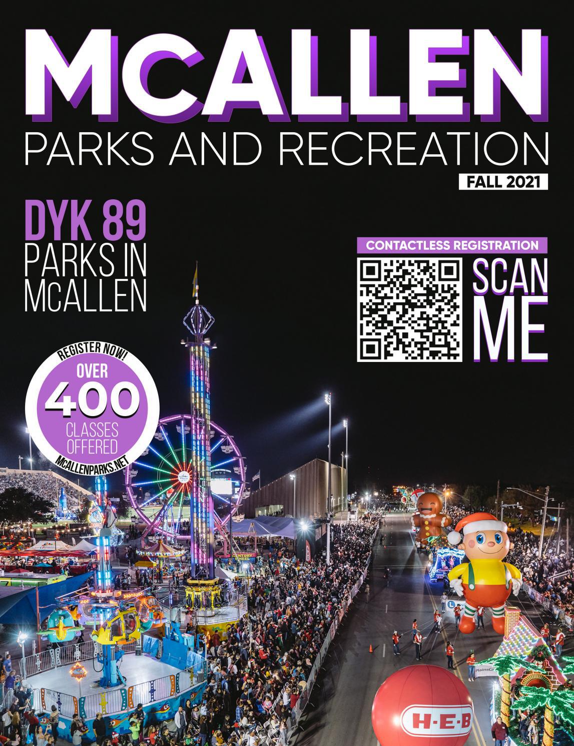 McAllen Parks and Recreation Fall 2021 Guide by McAllen Parks and ...