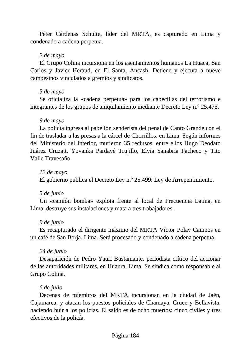 LA CUARTA ESPADA: LA HISTORIA DE ABIMAEL GUZMAN Y SENDERO LUMINOSO by ...