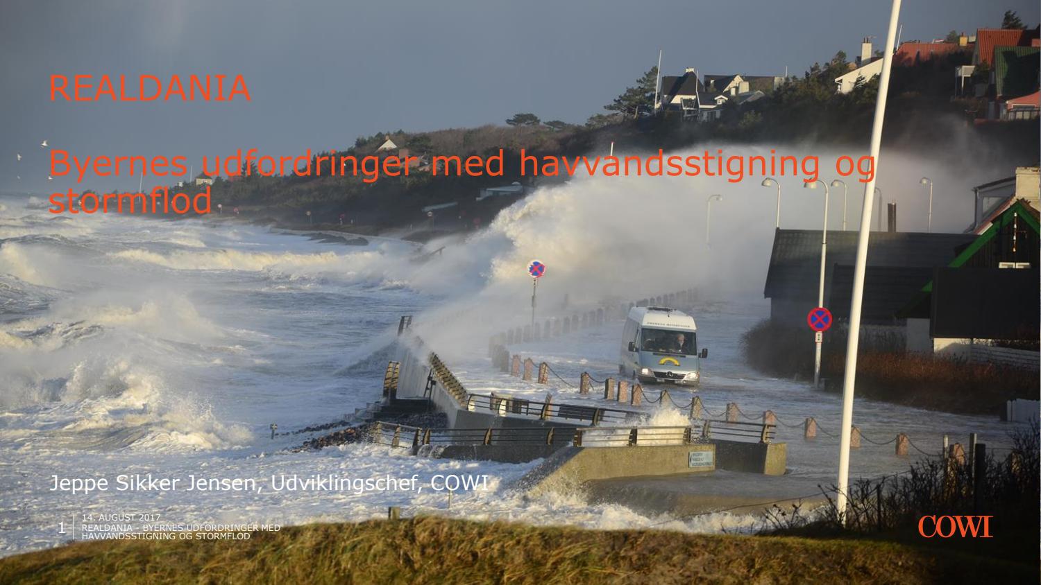 Byernes udfordringer med havvandsstigning og stormflod by Realdania.dk ...