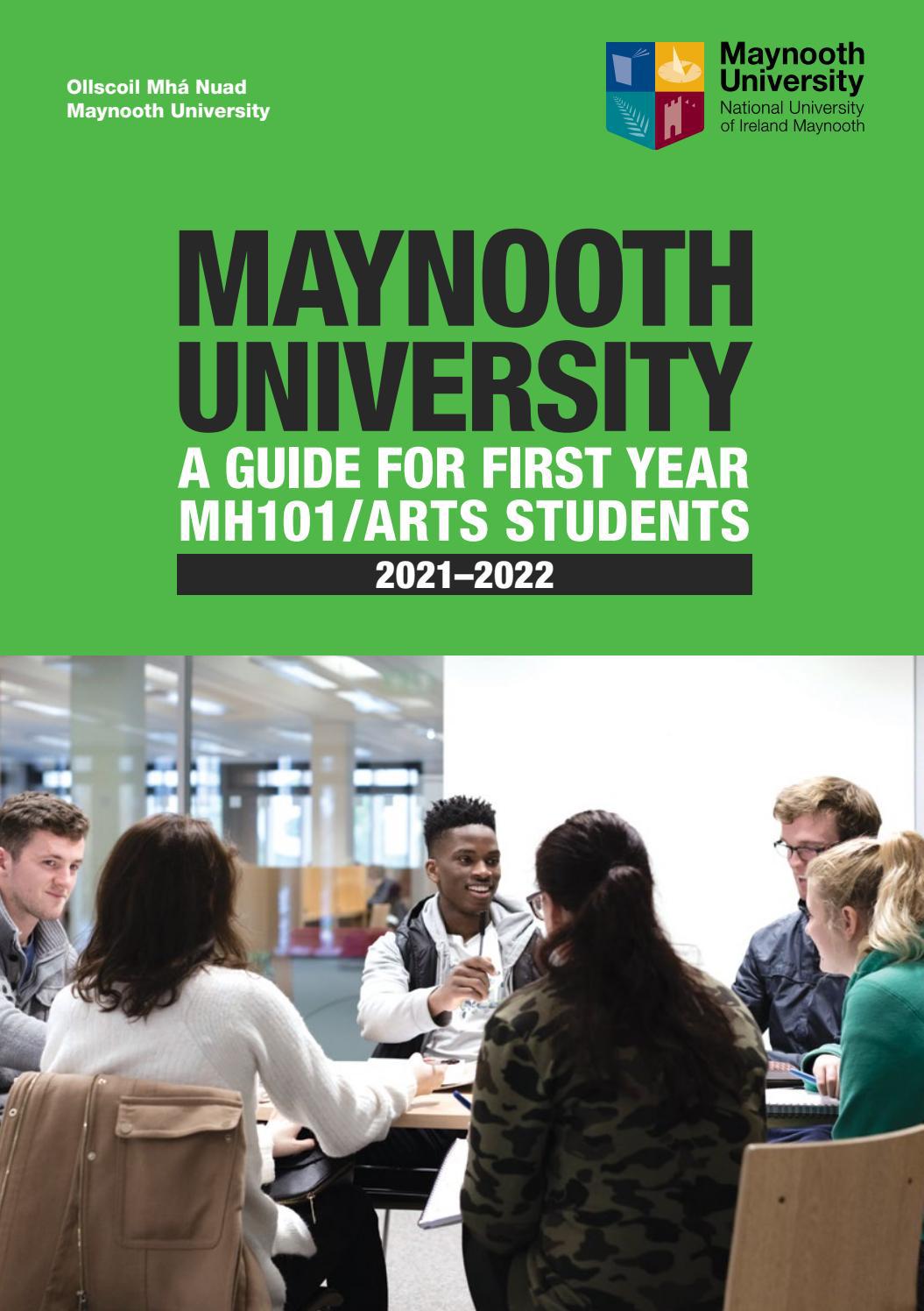 Maynooth University- A Guide for First Year Arts Students (MH101) by ...