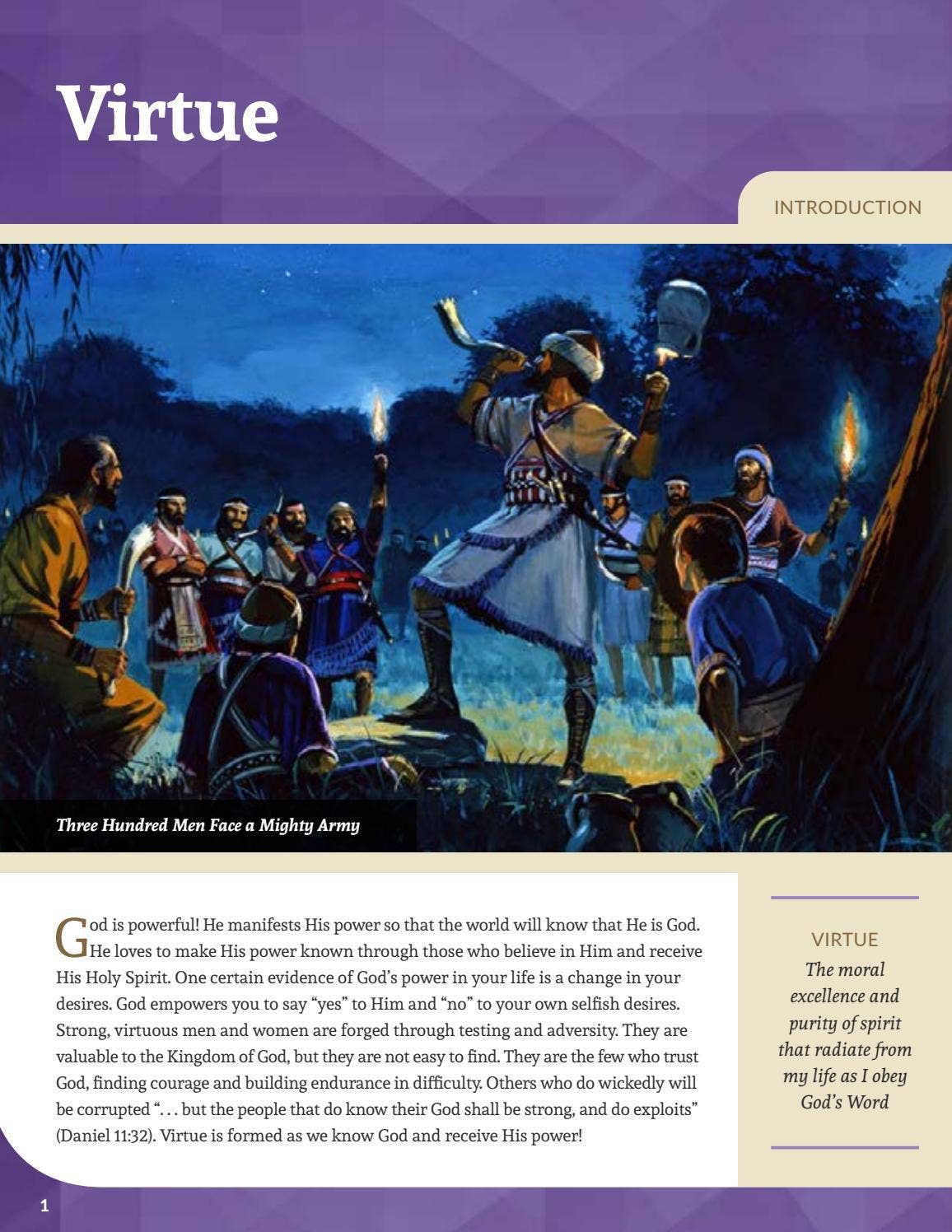 Virtue Character Bible lesson by Institute in Basic Life Principles - Issuu