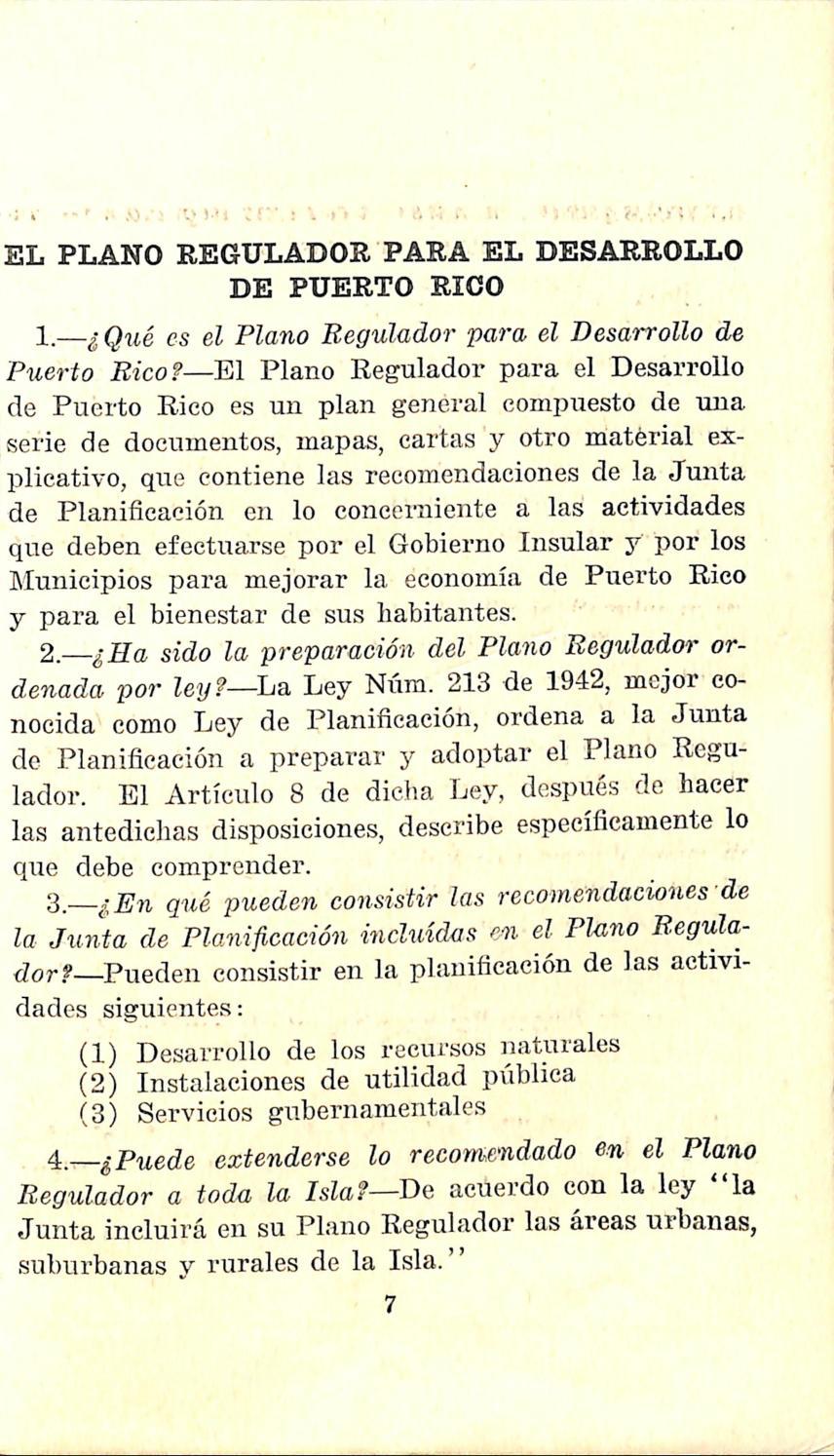 Plano regulador para el desarrollo de Puerto Rico: Lo que es y por qué ...