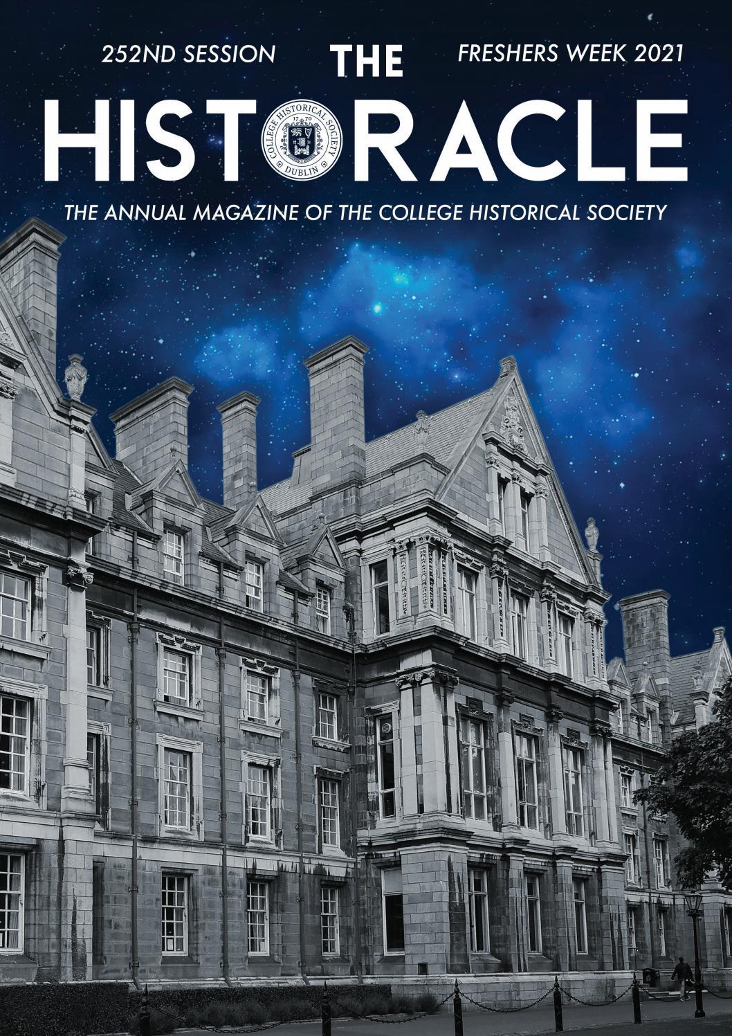 Historacle - by the College Historical Society by Trinity College ...