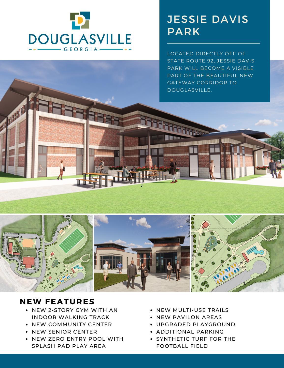 Jessie Davis Park Project Sheet and GO Bond by DouglasvilleGA - Issuu