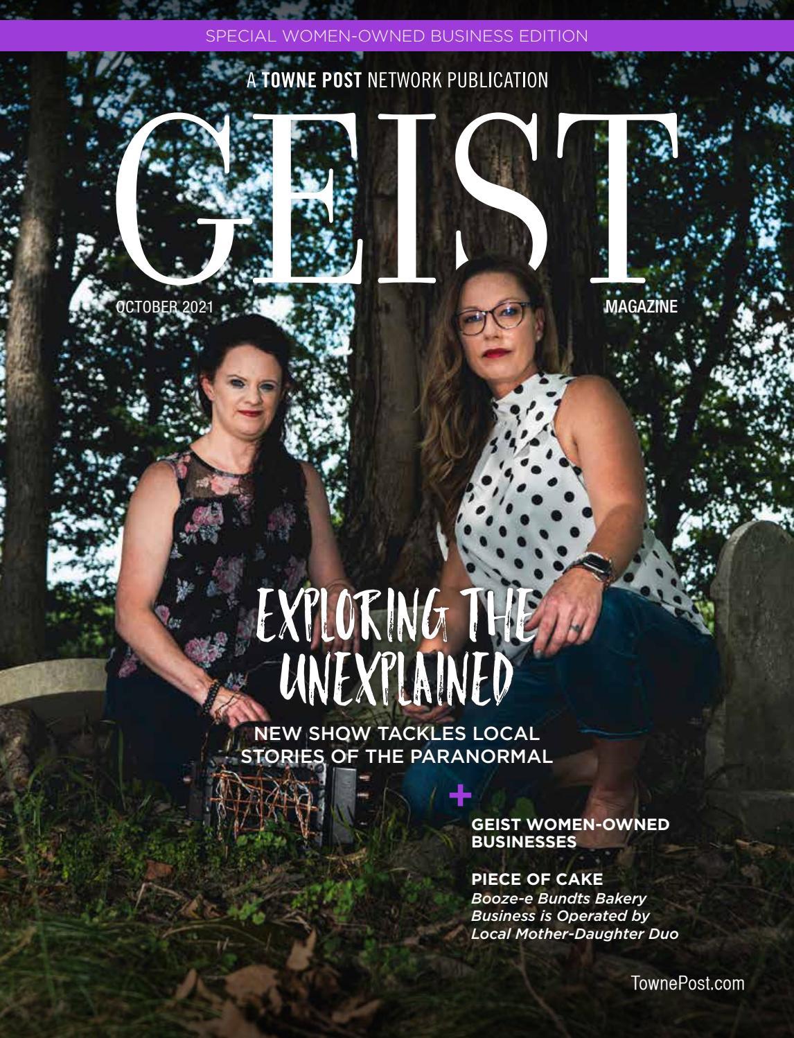 Geist Magazine October 2021 by Towne Post Network, Inc. - Issuu