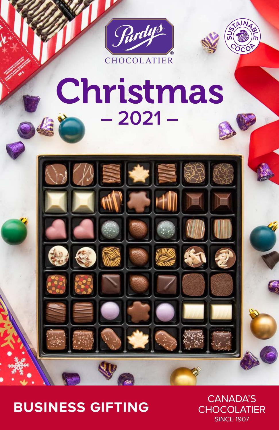 Purdys Chocolatier 2021 Christmas Business Gifts Catalogue by Purdys ...