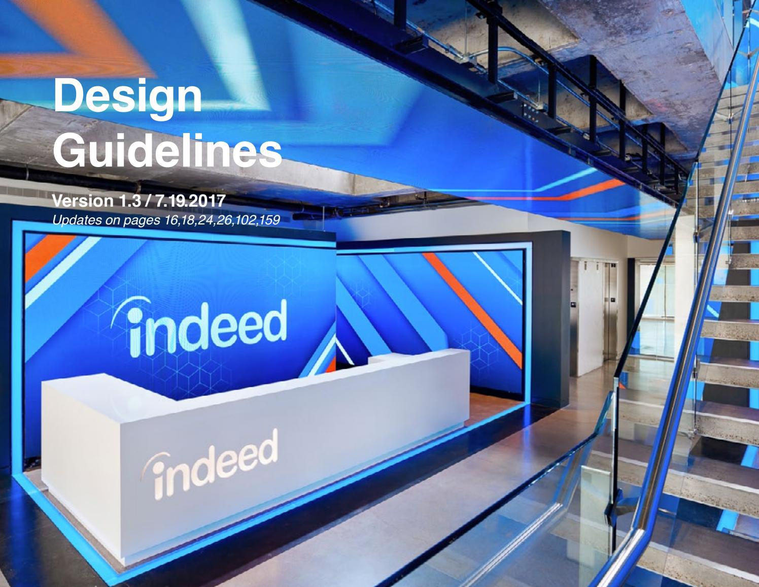 Indeed - Design Guidelines by pw_marketing - Issuu