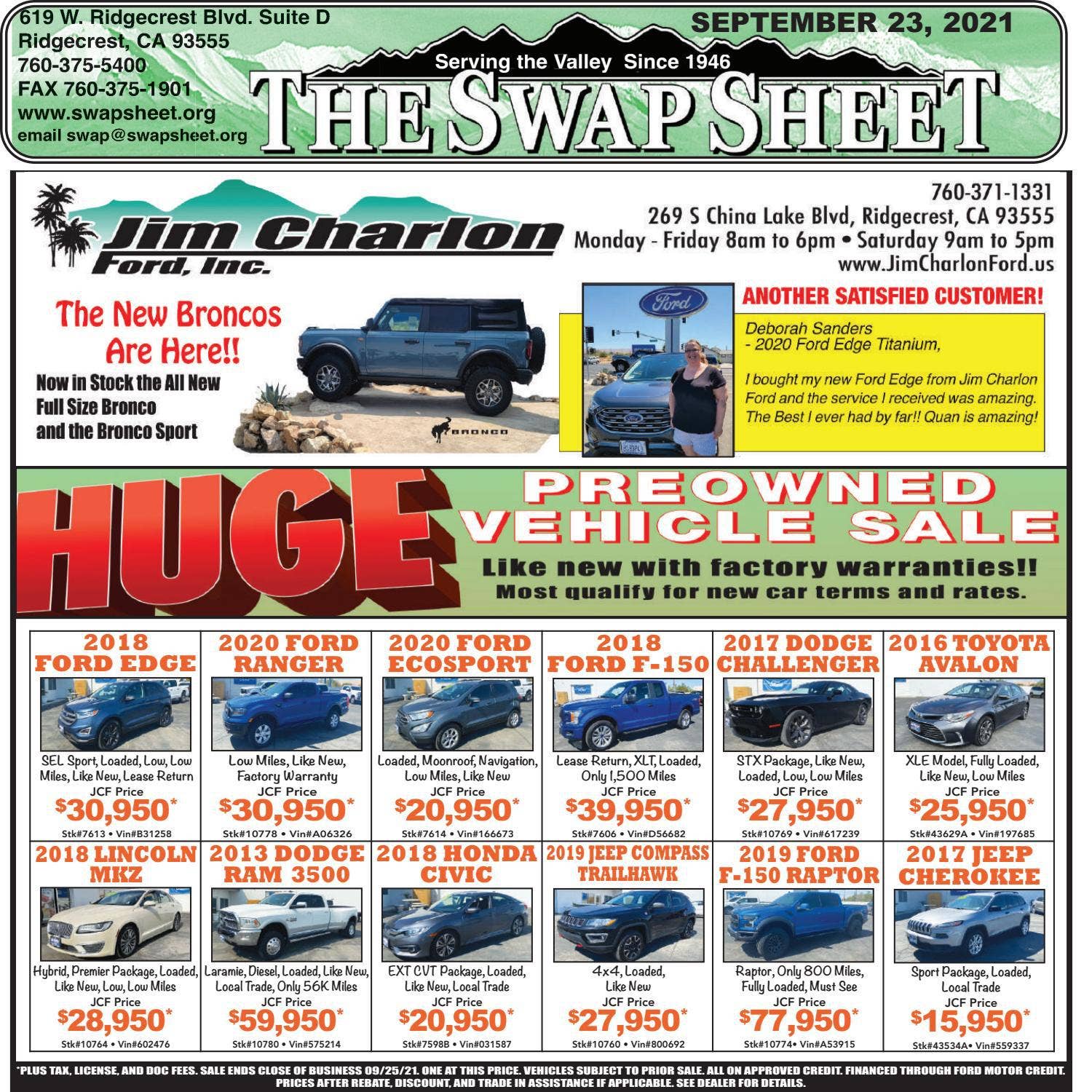 092221 by The Swap Sheet - Issuu