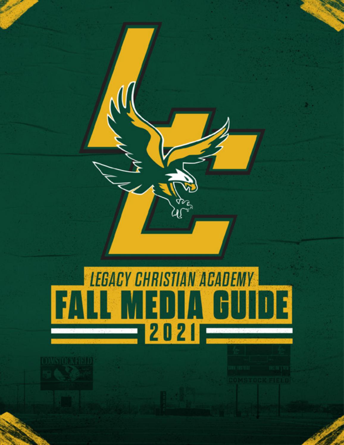 2021 LCA Fall Media Guide by Legacy Christian Academy - Issuu