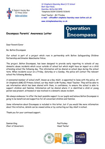 Operation Encompass by Schudio - Issuu