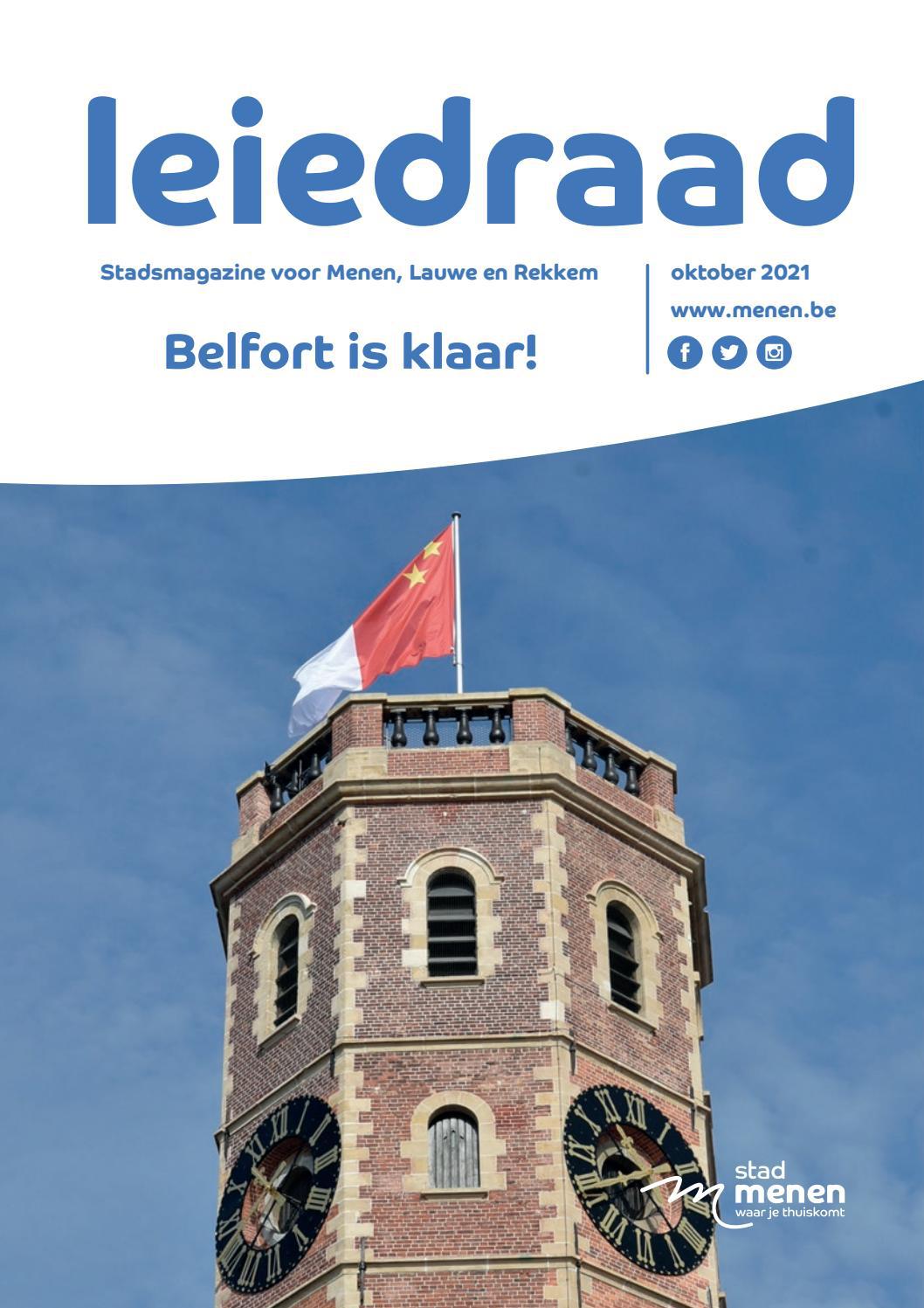 Stadsmagazine LEIEDRAAD | Stad Menen | oktober 2021 by Stad Menen - Issuu
