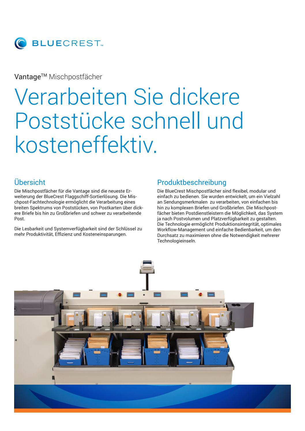 Vantage Mischpostfächer by BlueCrest - Issuu