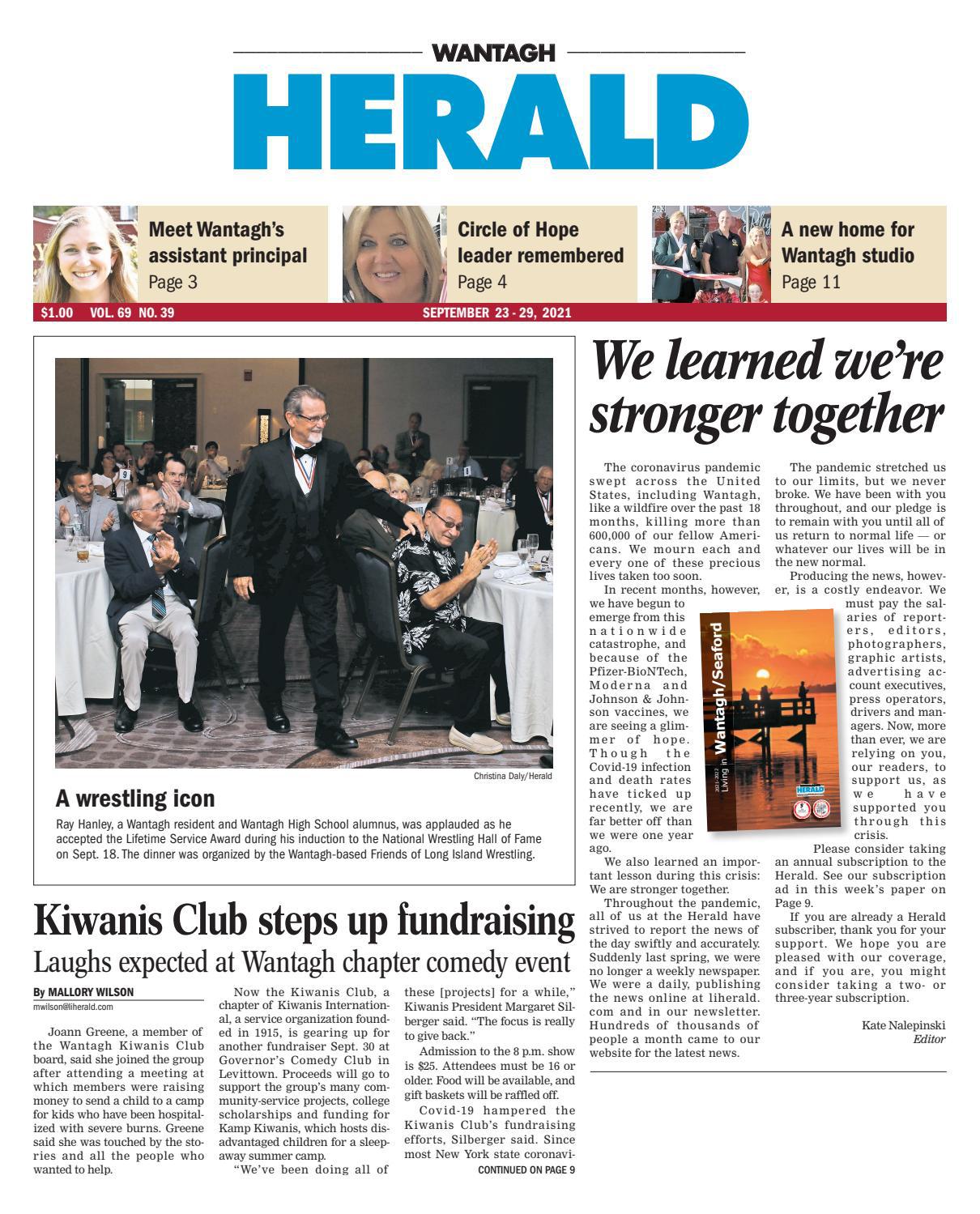 Wantagh Herald 09-23-2021 by Richner Communications, Inc - Issuu