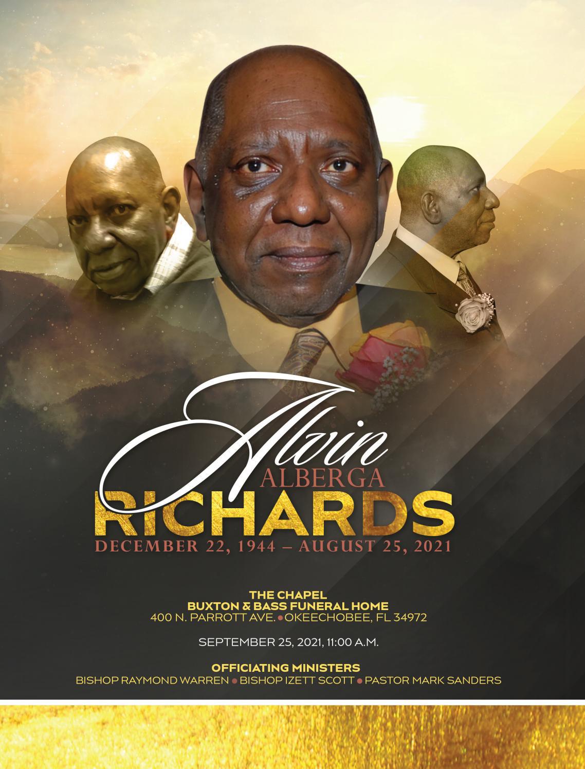 Alvin Richards by Gracious Grafx - Issuu