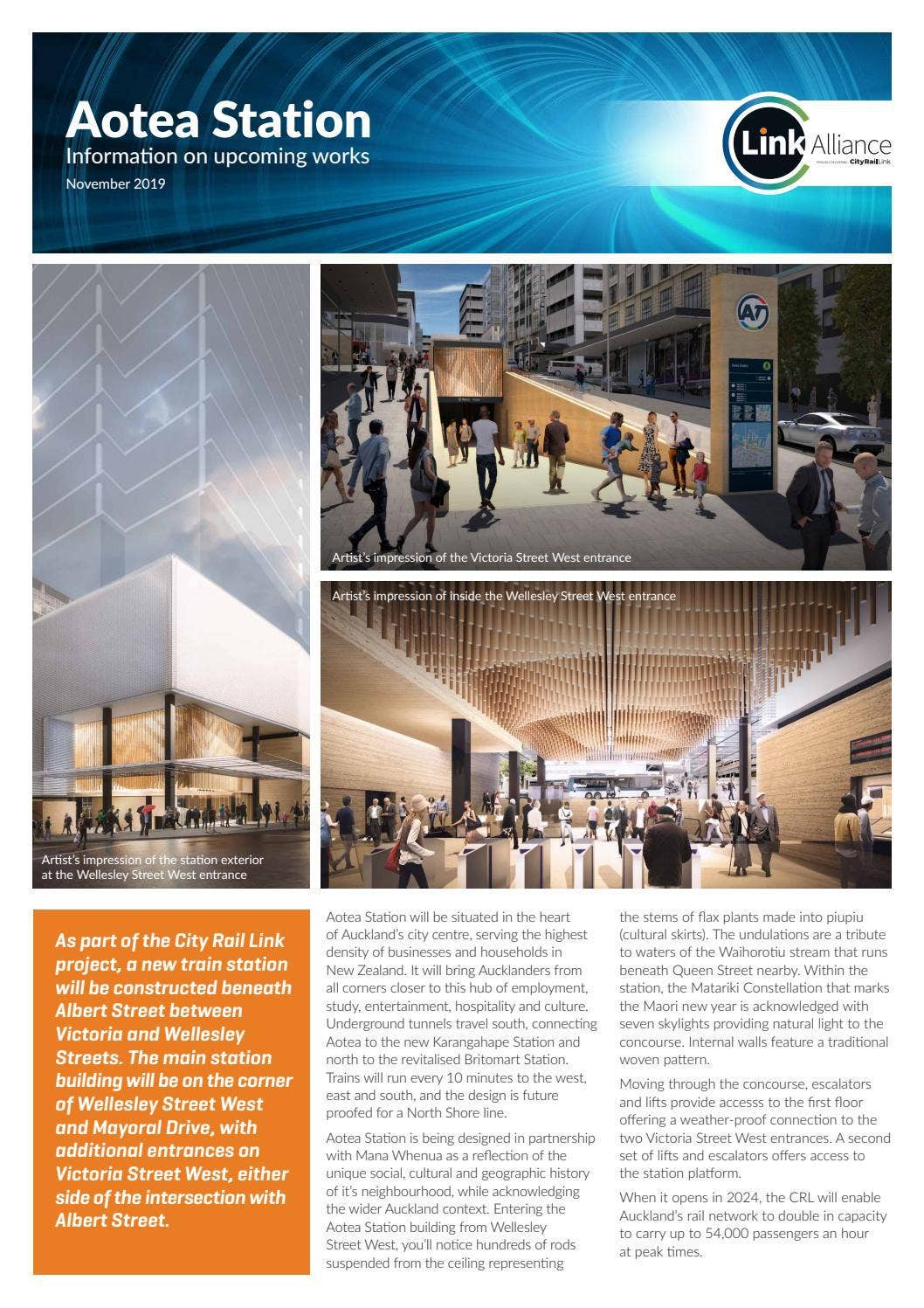 Aotea Station works by City Rail Link Ltd - Issuu
