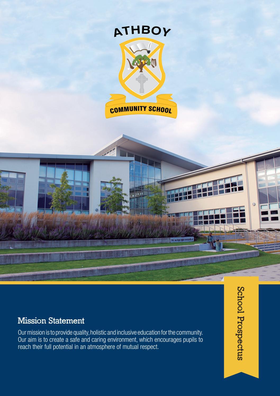 Athboy Community School - Prospectus - 2021/22 by The Examcraft Group ...