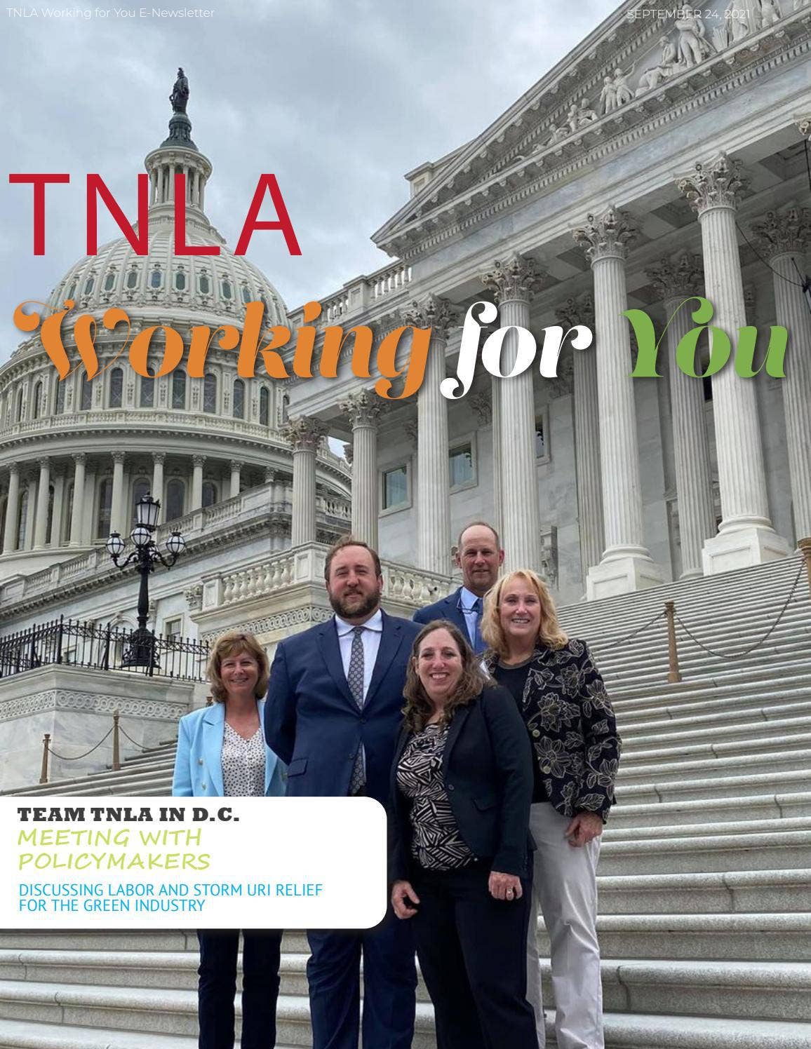 TNLA Working For You, September 24, 2021 by Texas Nursery & Landscape ...