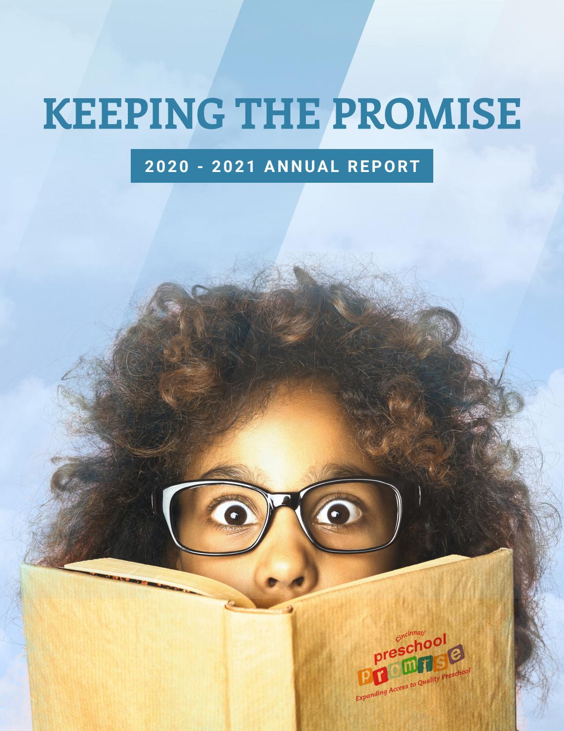 Keeping The Promise By Cincinnati Preschool Promise Issuu