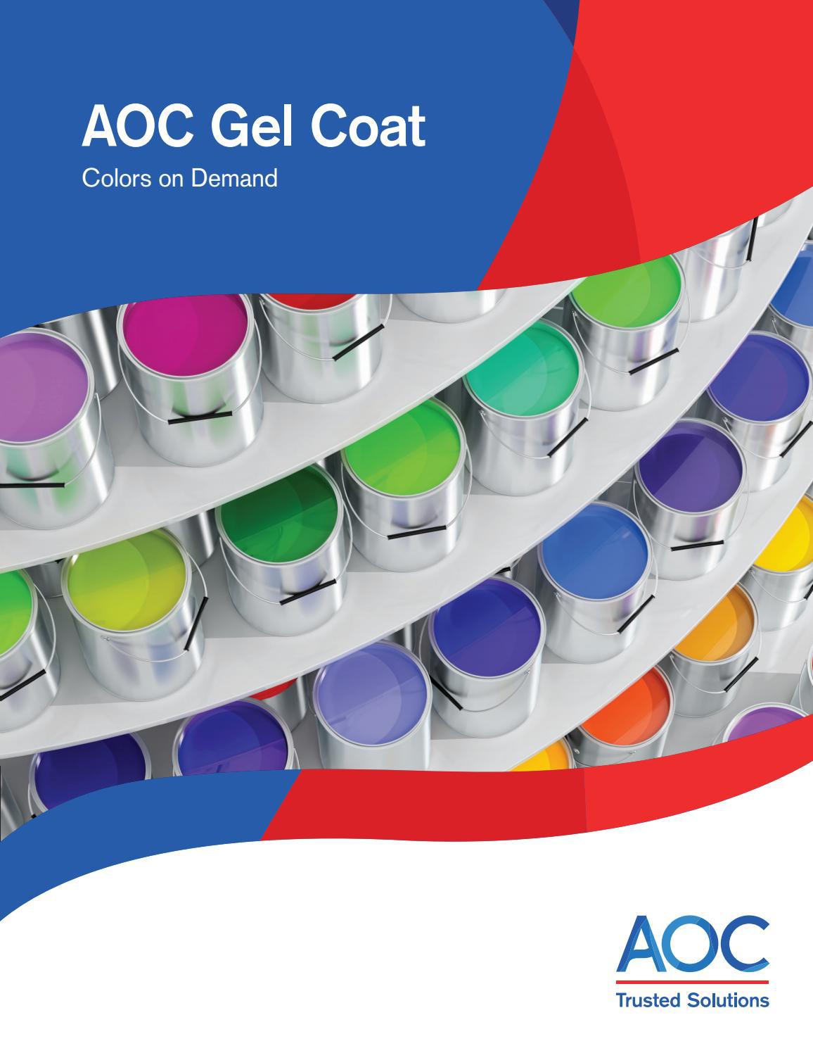 AOC Gel Coat Colors on Demand by AOCResins - Issuu