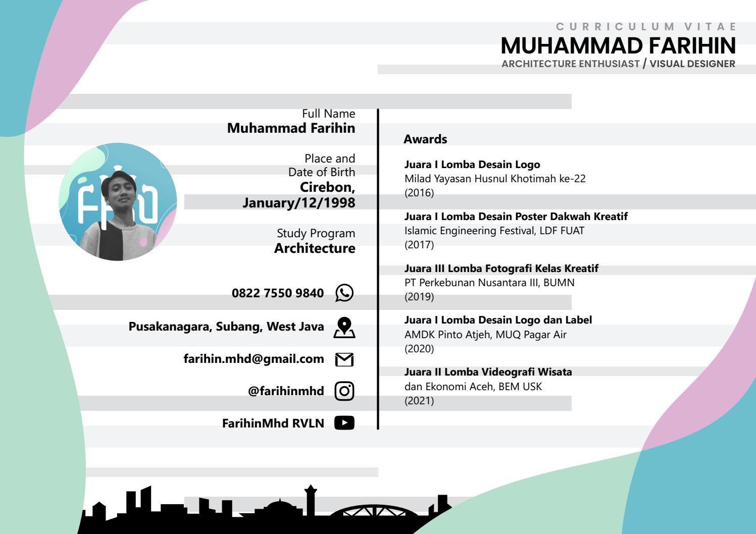 Muhammad Farihin's CV by Muhammad Farihin - Issuu
