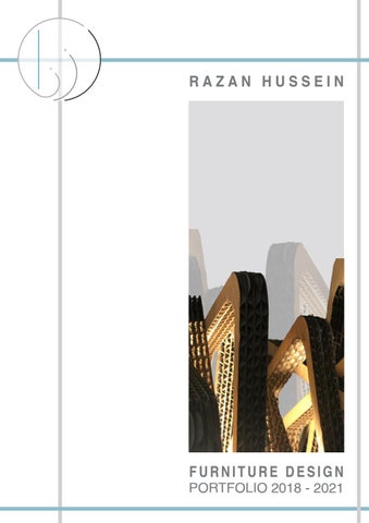 Razan Hussein's Furniture Design Portfolio 2018 - 2021 by Razan Hussein - Issuu