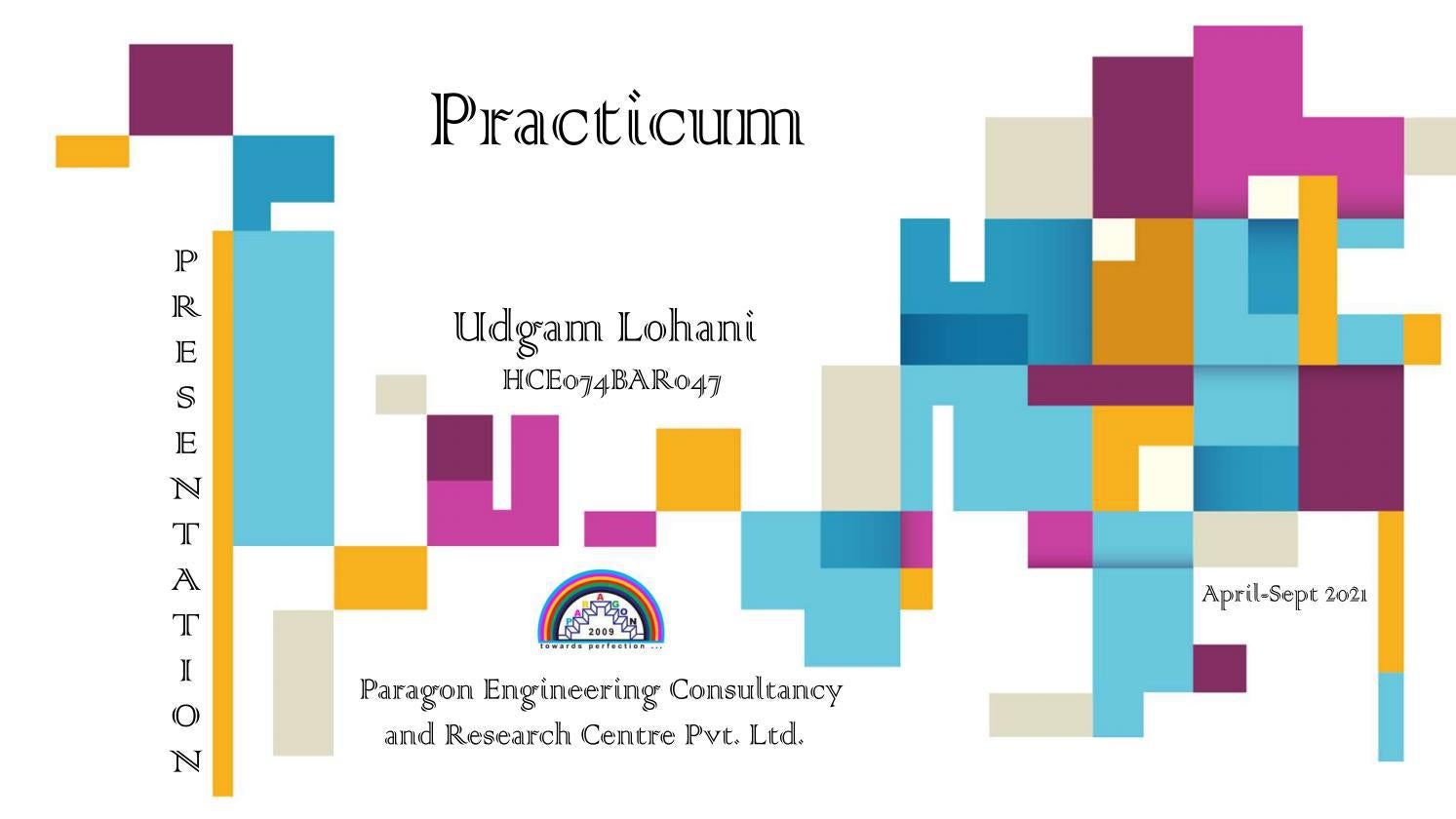 Practicum presentation by Udgam Lohani - Issuu