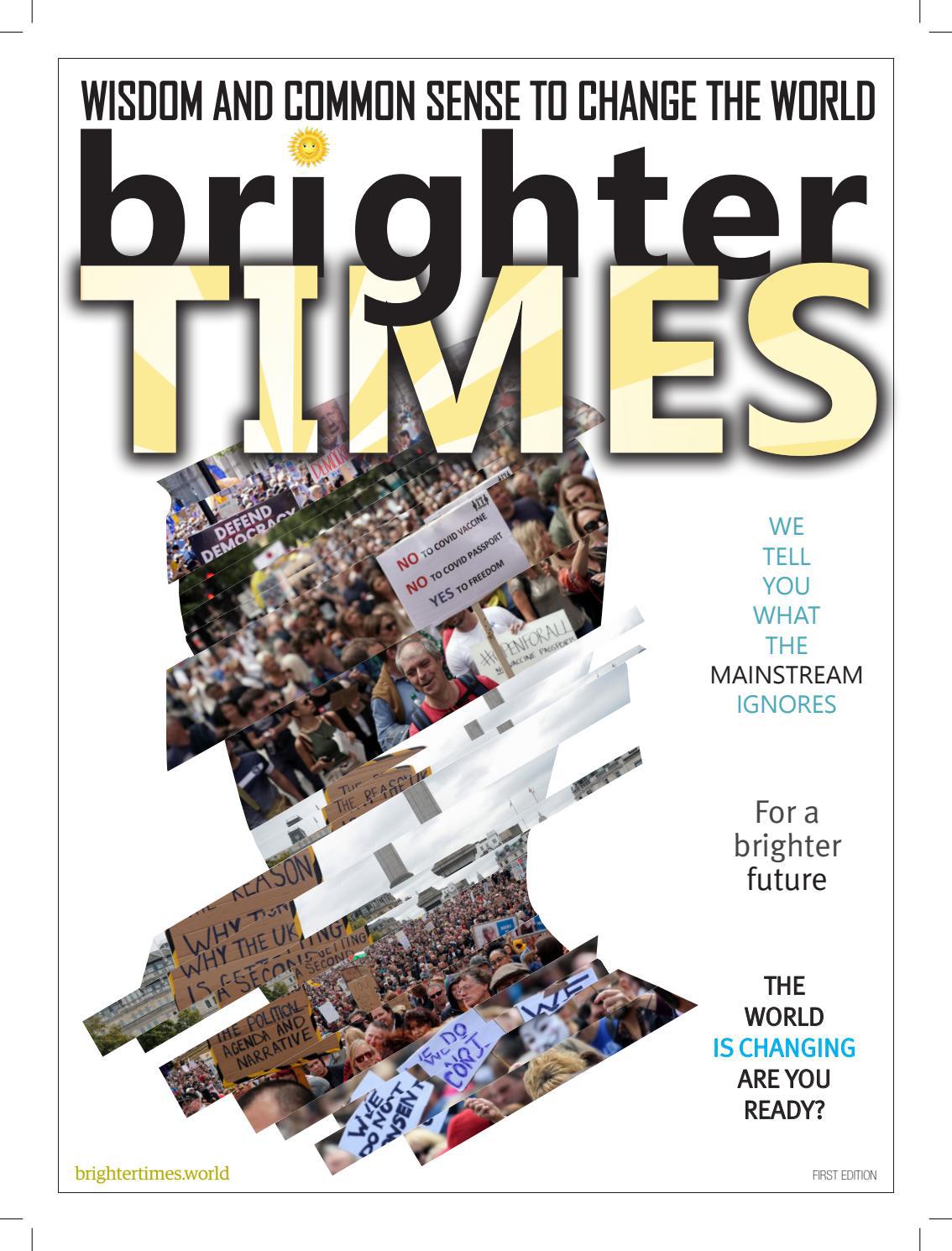 BRIGHTER TIMES FIRST EDITION by The word - Issuu