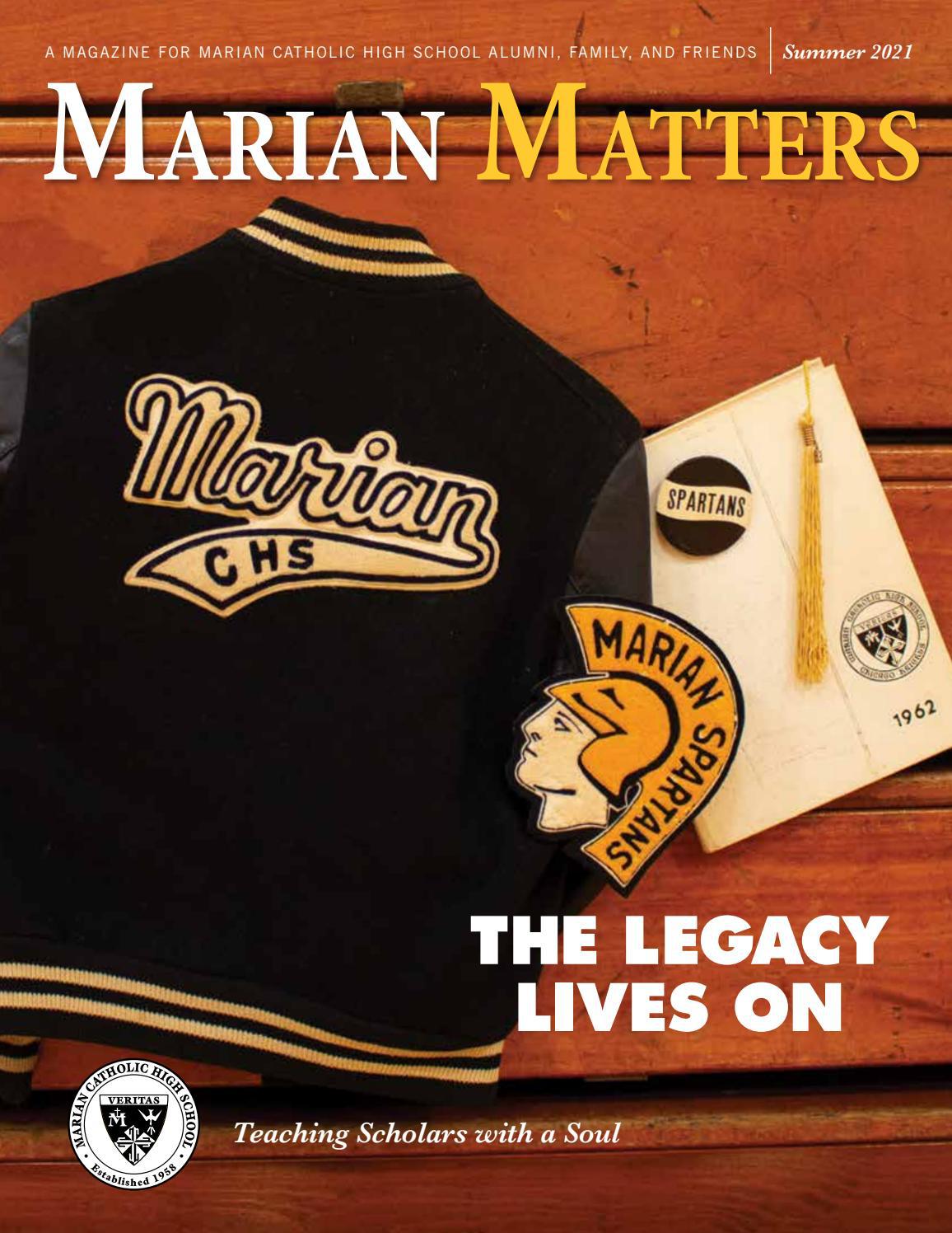 Marian Matters Summer 2021 By Marian Catholic High School Issuu Marian Matters Summer 2021 By Marian Catholic High School Issuu