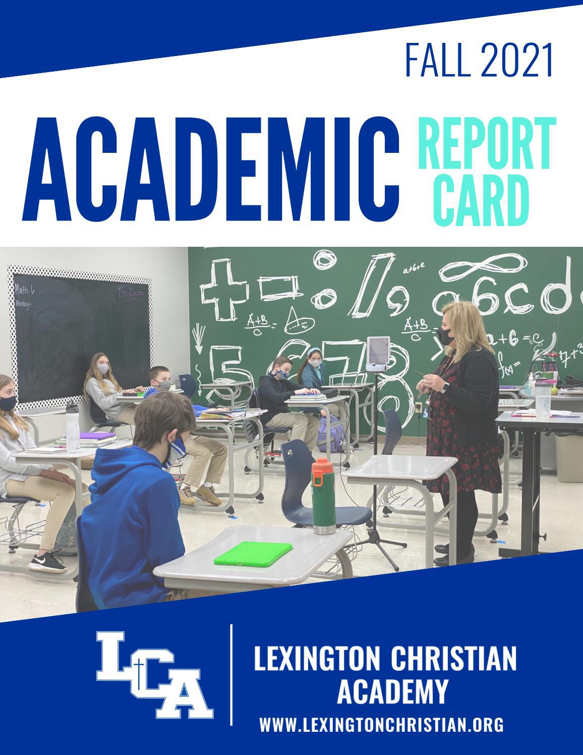 Fall 2021 Academic Report Card by dan.koett - Issuu