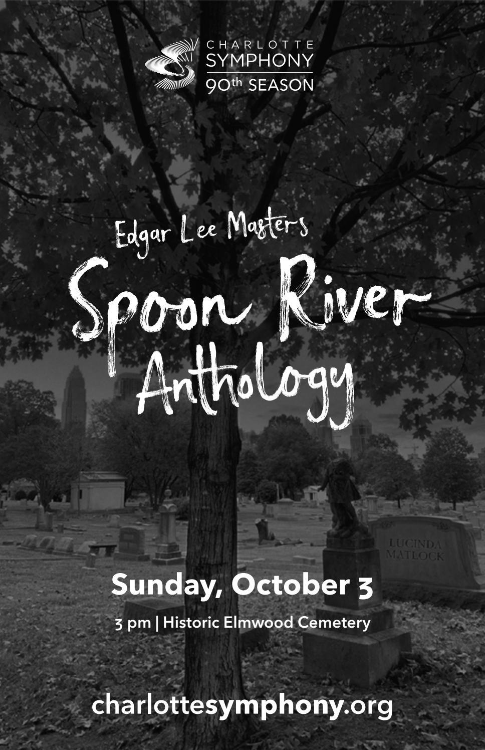 Spoon River Anthology - program 10/03/21 by Charlotte Symphony - Issuu