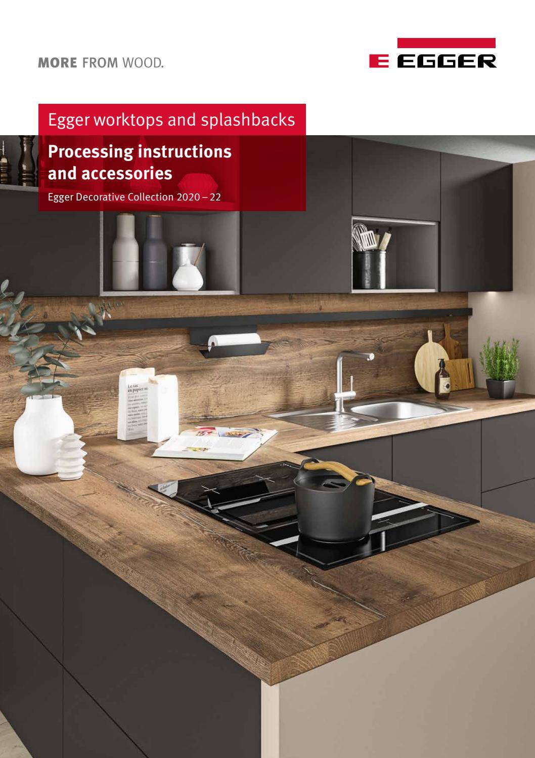 EGGER Worktops & Splashbacks - Processing instructions and accessories ...