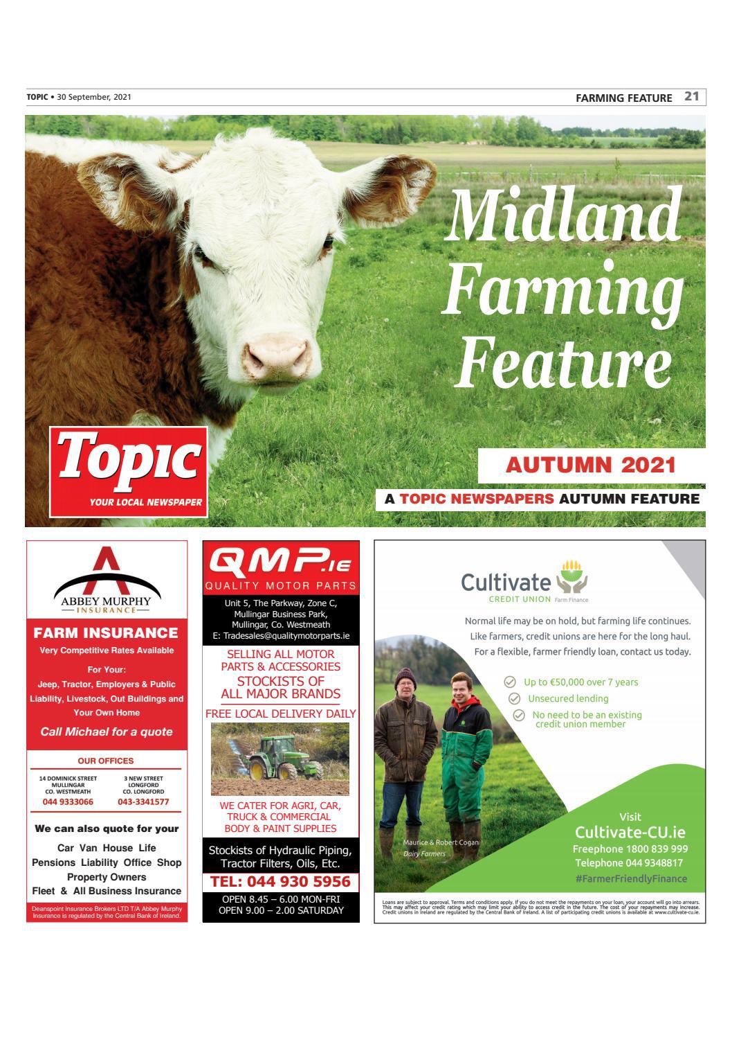 Midland Farming - Autumn 2021 by Topic Newspapers - Issuu