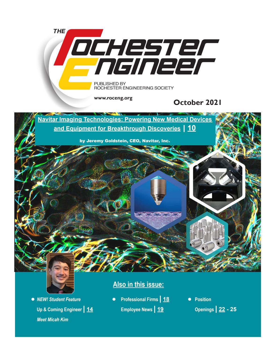 Rochester Engineering Society Magazine October 2021 by Rochester ...