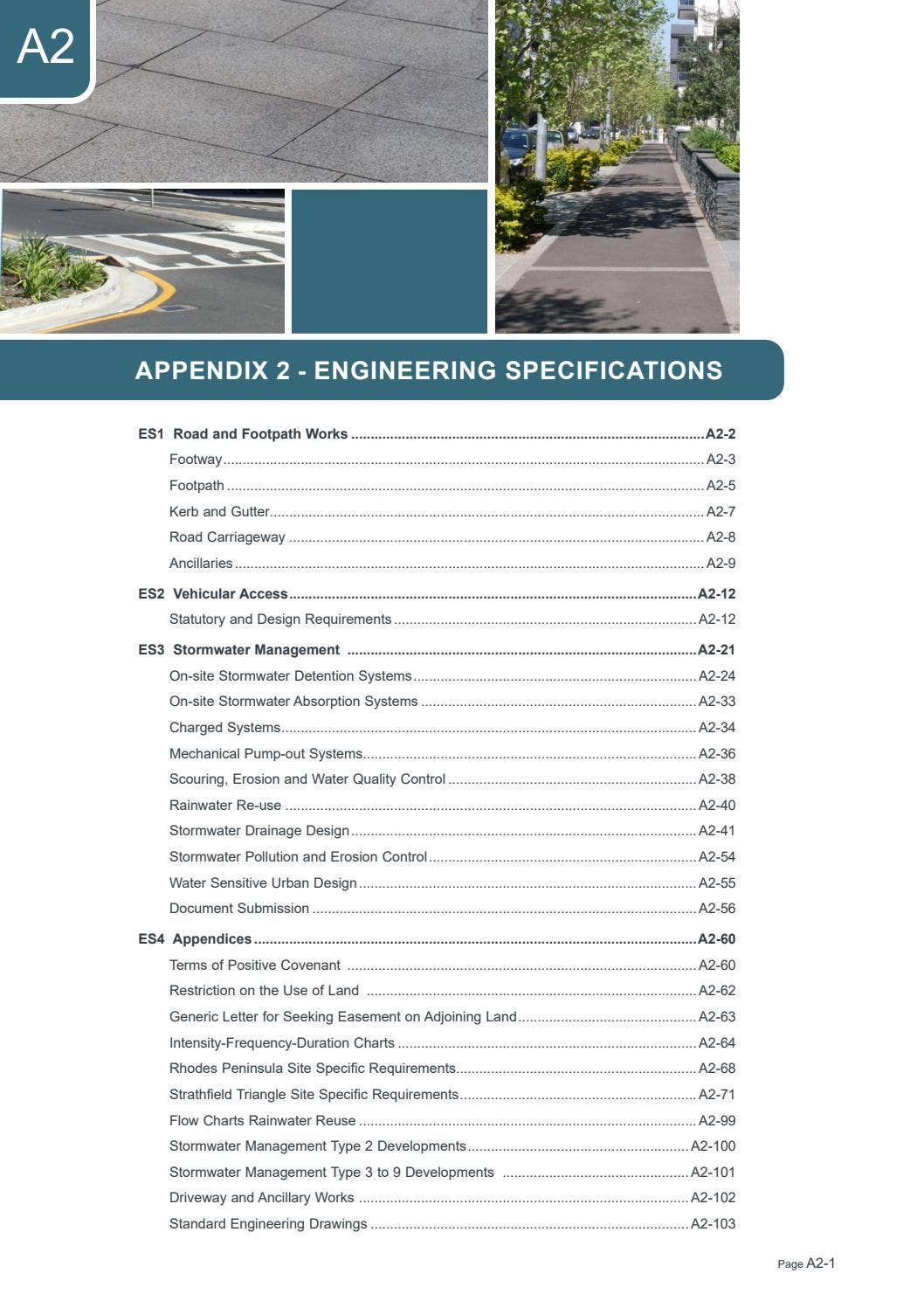 Appendix 2 - Engineering Specifications by cityofcanadabay - Issuu