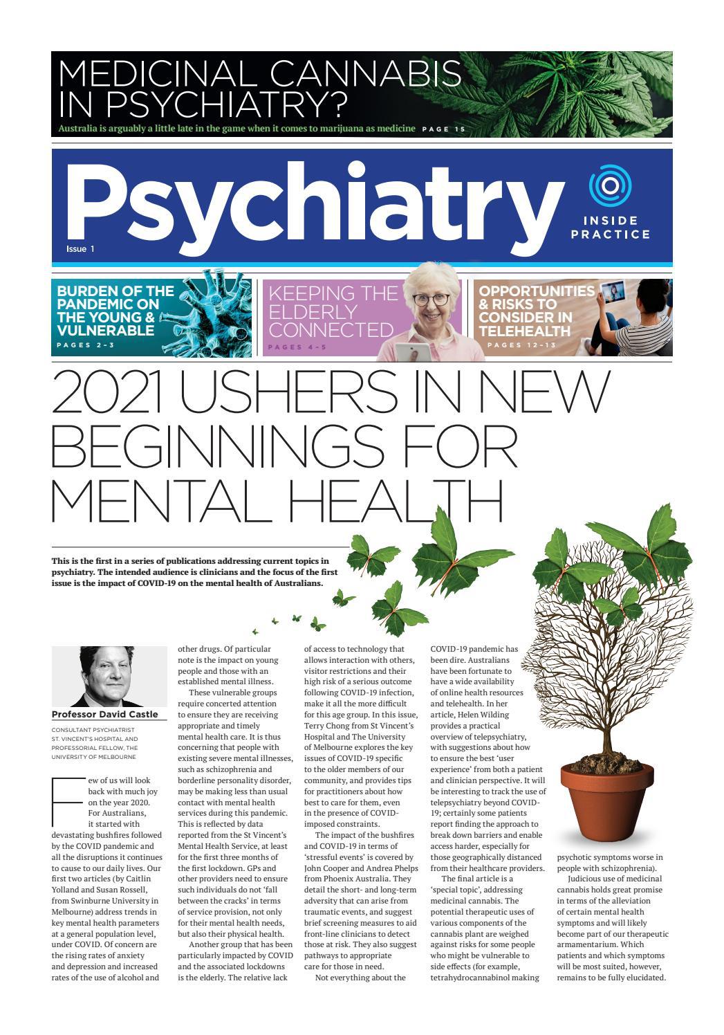 Healthcare – Psychiatry publication by TrevorTimmsDesign - Issuu
