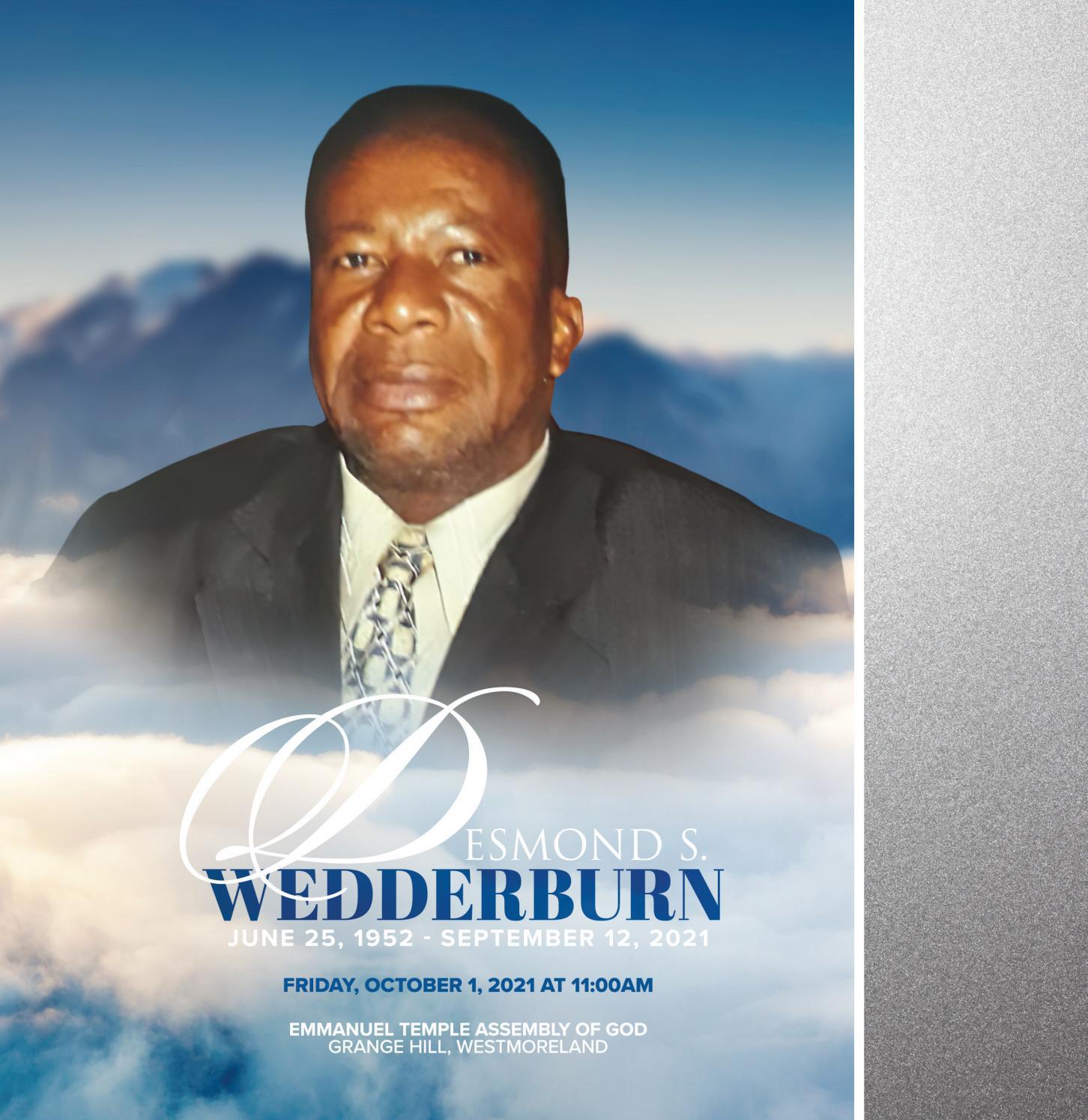 Desmond Wedderburn by Gracious Grafx - Issuu