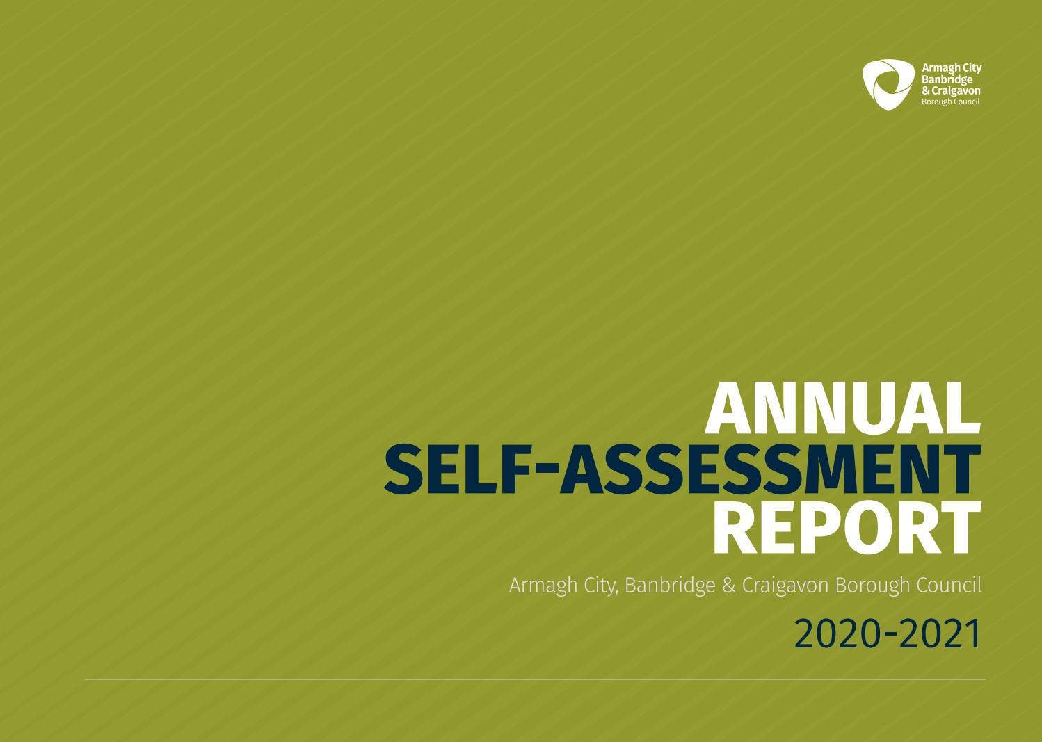Annual Self-Assessment Report 2020-2021 by Armagh City Banbridge ...