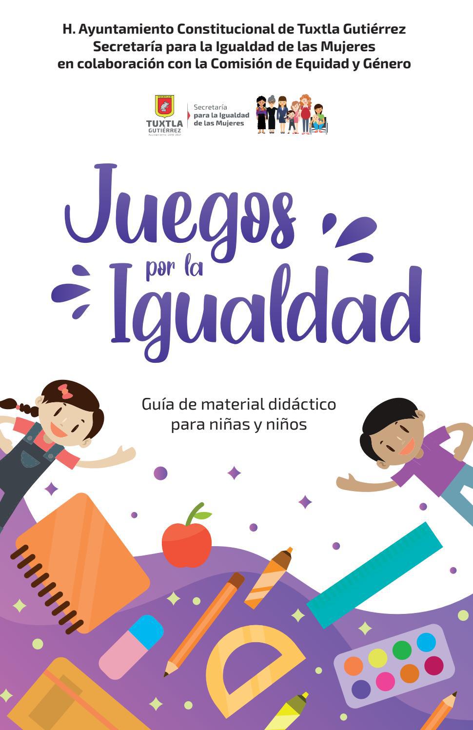 Juegos Por La Igualdad By Xochitl Castillejos Issuu